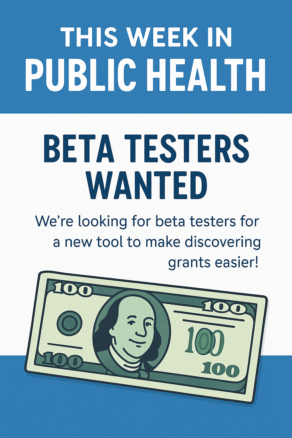 FindGrant.ai is Looking for Beta Testers - This Week In Public Health